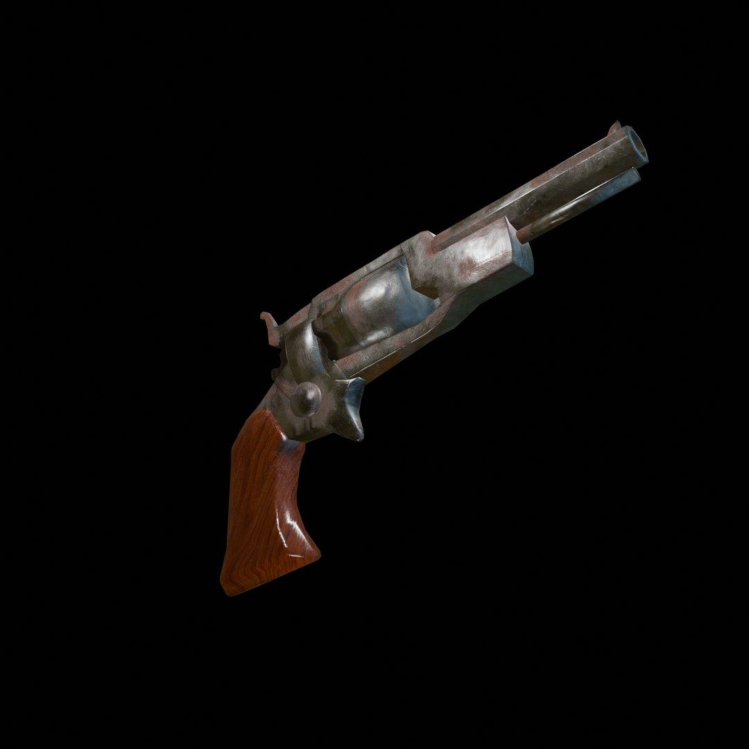 RustRevolver 3D - TurboSquid 2191469