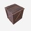 cartoon crates 3d model