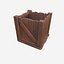 cartoon crates 3d model