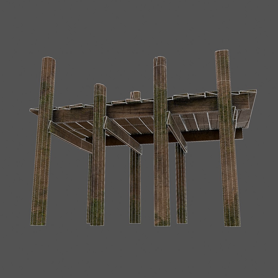 Fishing Dock 3D Model - TurboSquid 1751720
