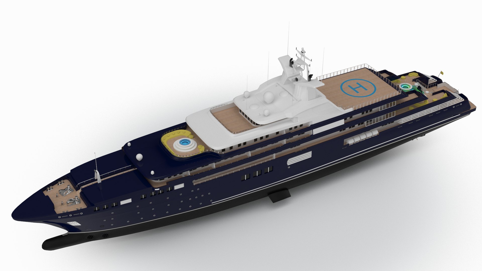 3D Revelin Yacht - TurboSquid 2214703