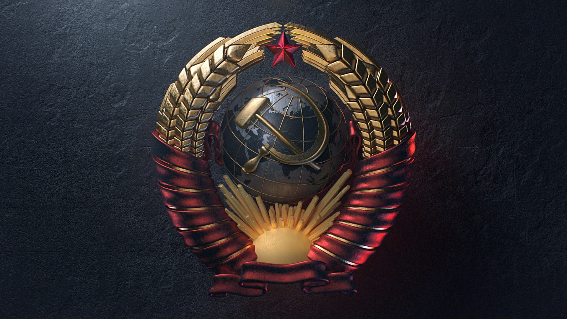 Coat of Arms of the Soviet Union 3D 모델 - TurboSquid 2071494