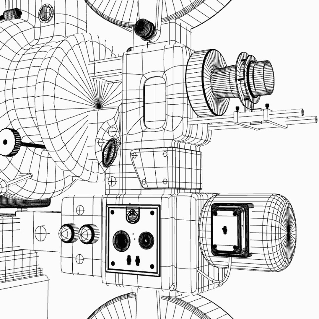 Classic Projector 3d 3ds