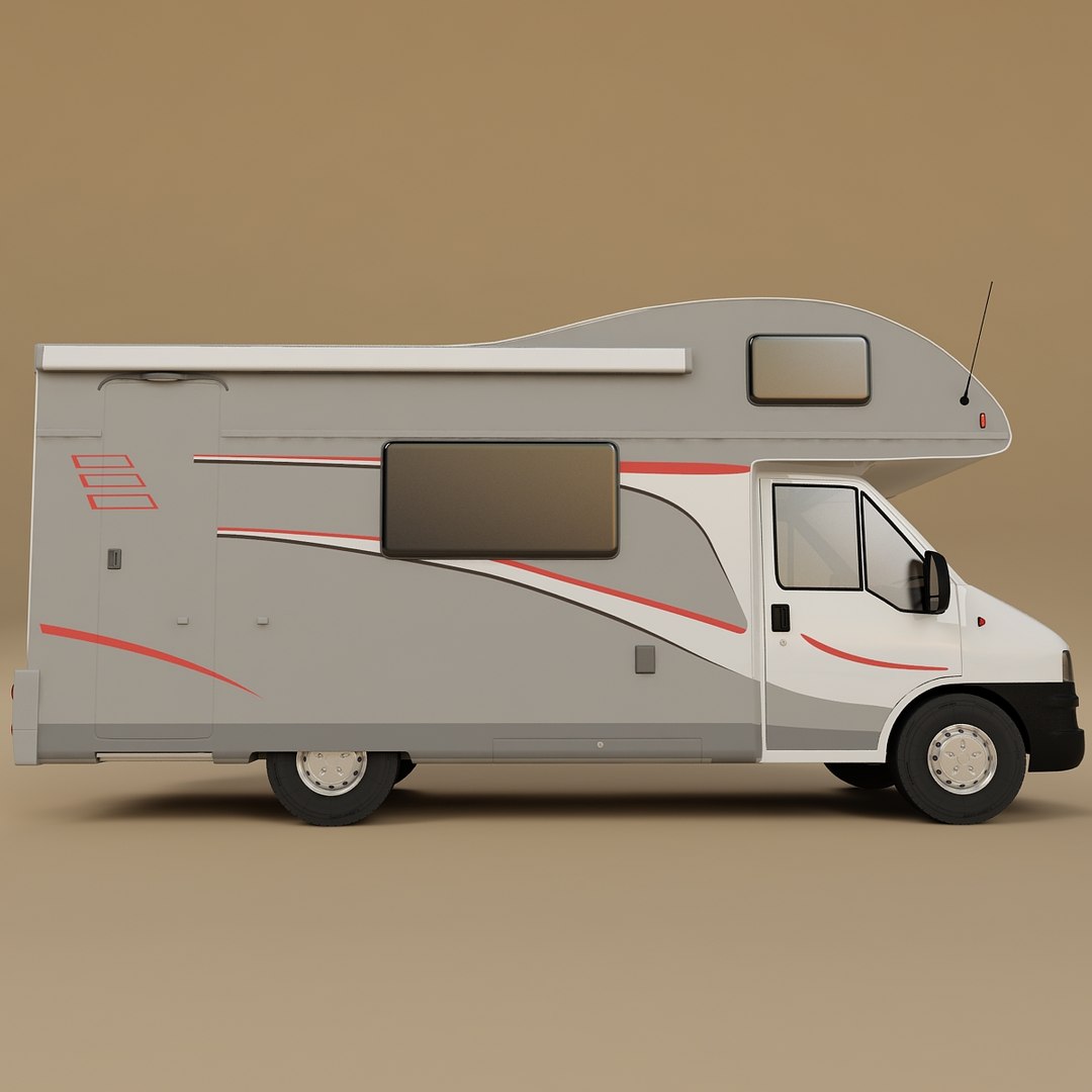 Motorhome Hymer 3d Max