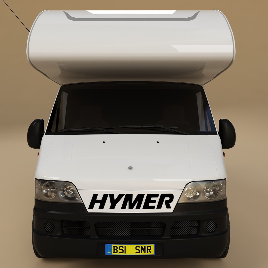 Motorhome Hymer 3d Max