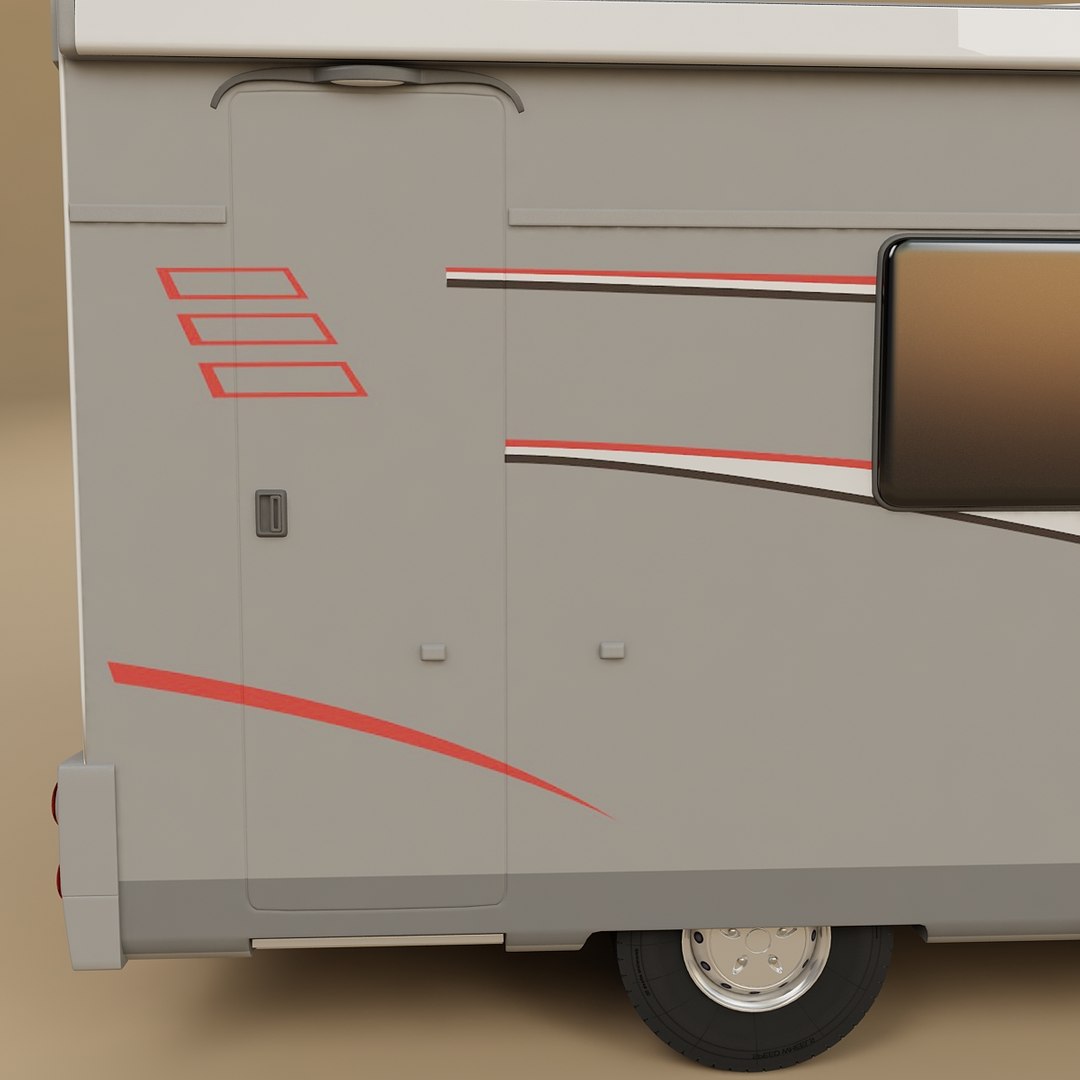 Motorhome Hymer 3d Max