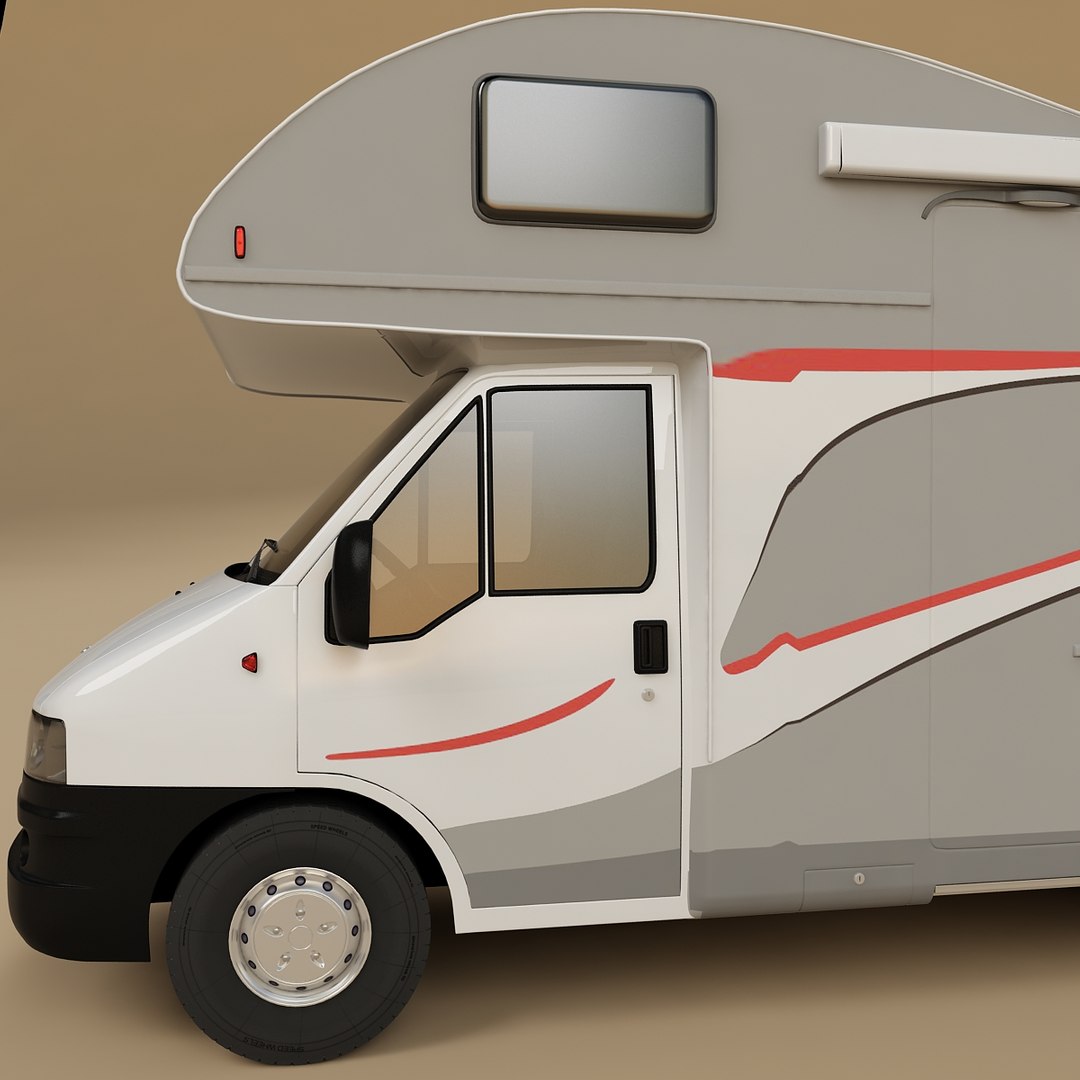Motorhome Hymer 3d Max