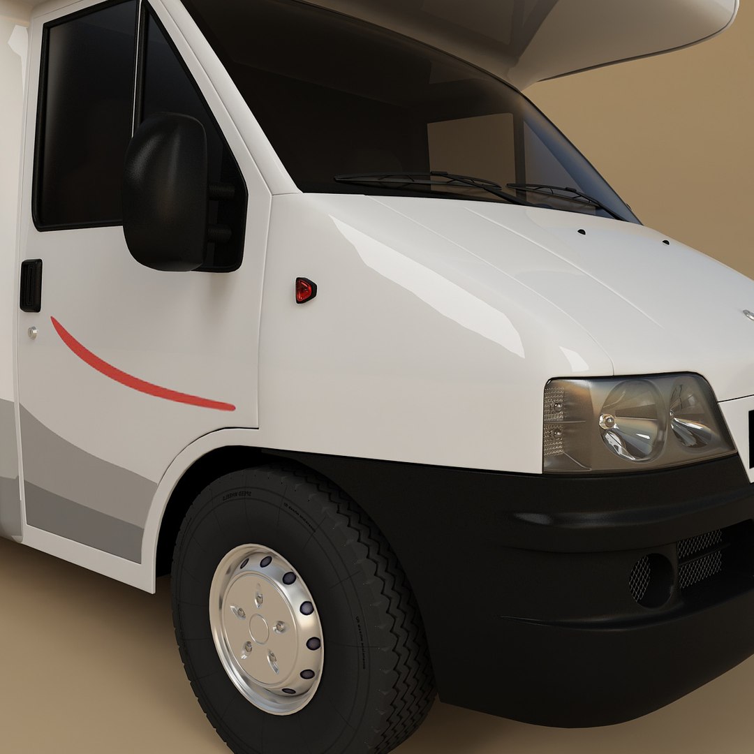 Motorhome Hymer 3d Max