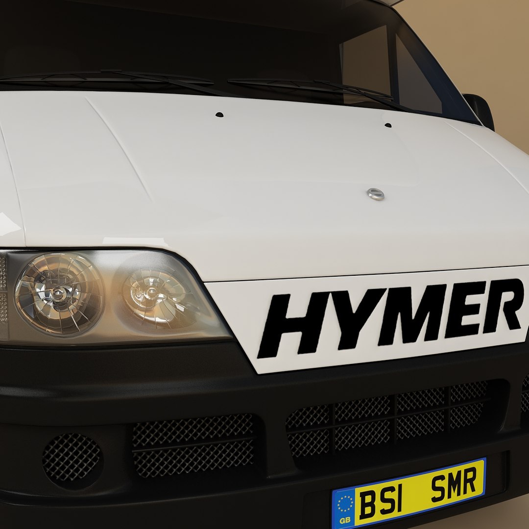 Motorhome Hymer 3d Max