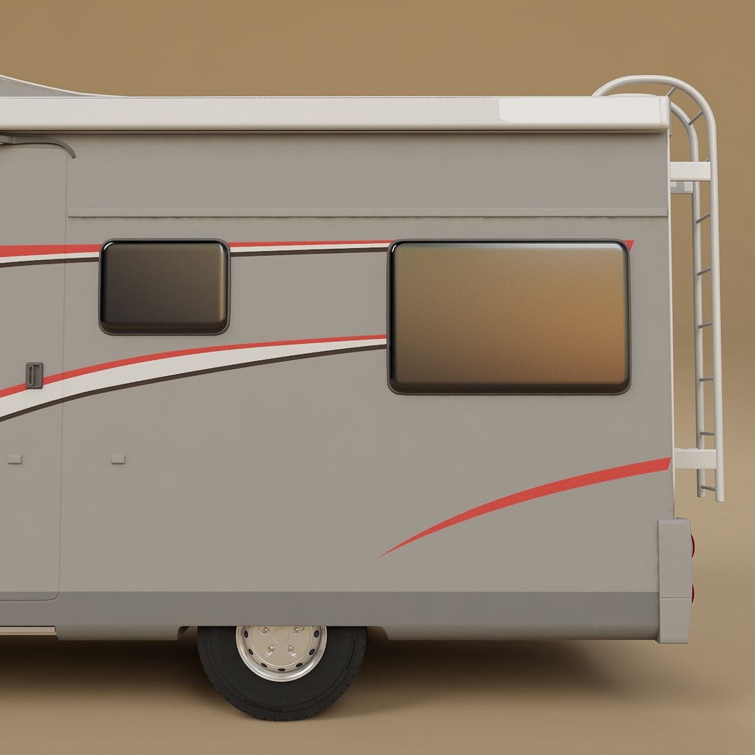 Motorhome Hymer 3d Max