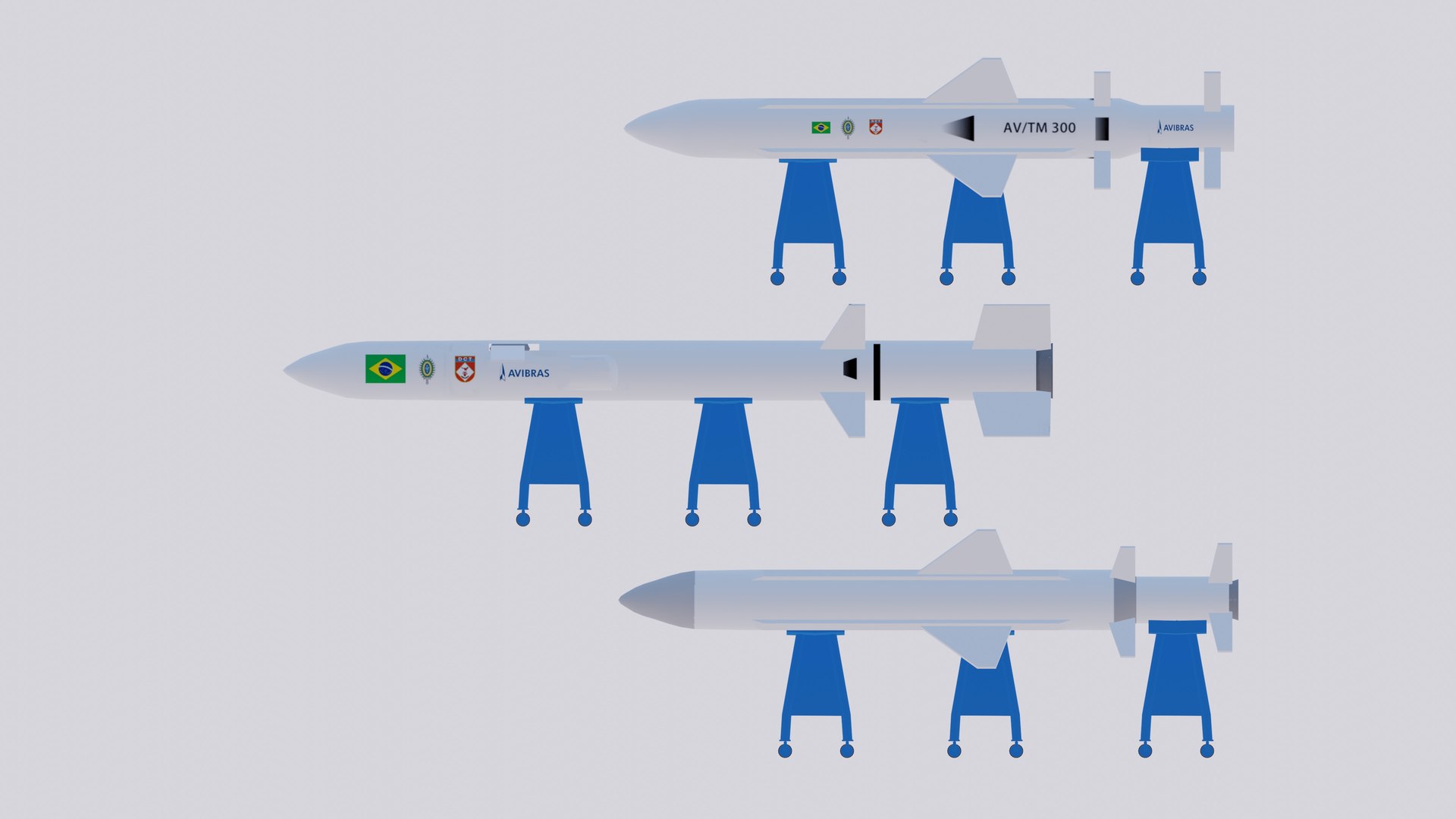 3D Missile Rockets - TurboSquid 1453399