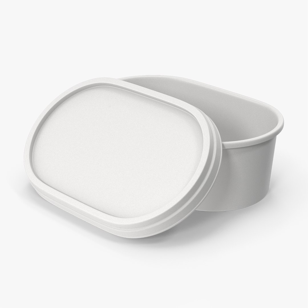 Plastic Food Container 3D model - TurboSquid 1998469