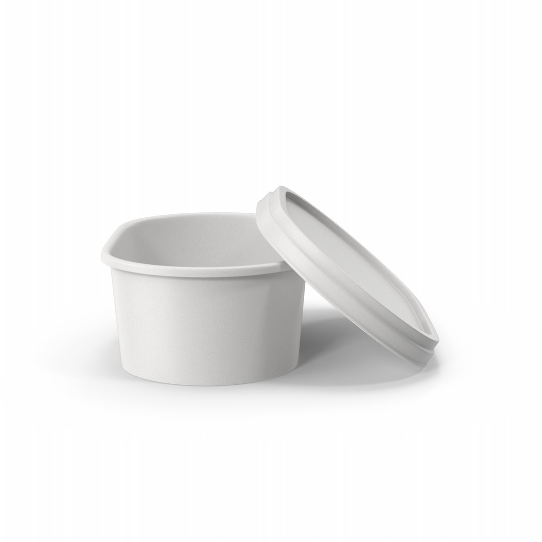 Plastic Food Container 3D Model - TurboSquid 1998469