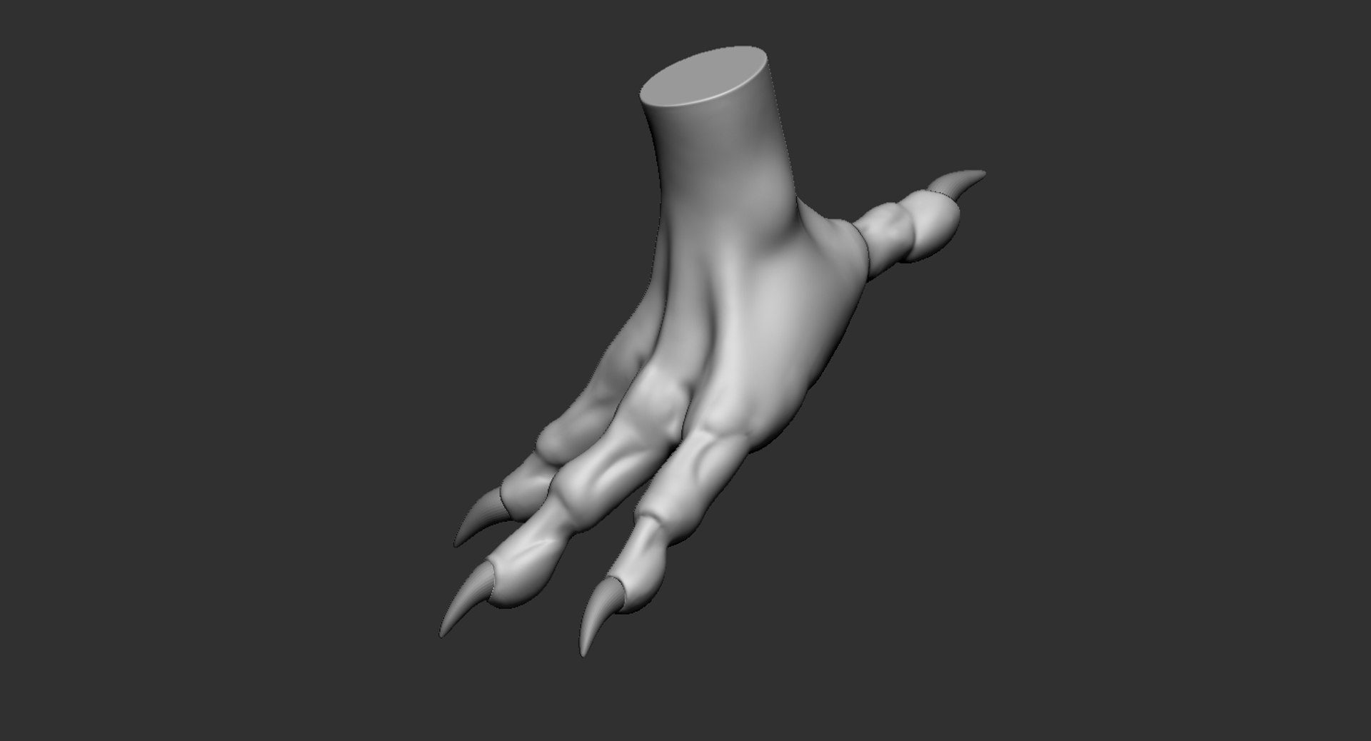 Dragon Claw Concept Creature 3D Model - TurboSquid 1440017