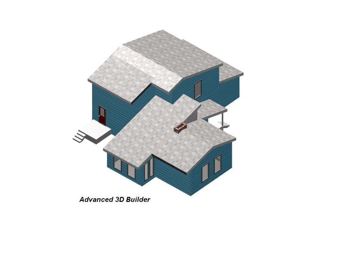 Free Residential Home 3d Model