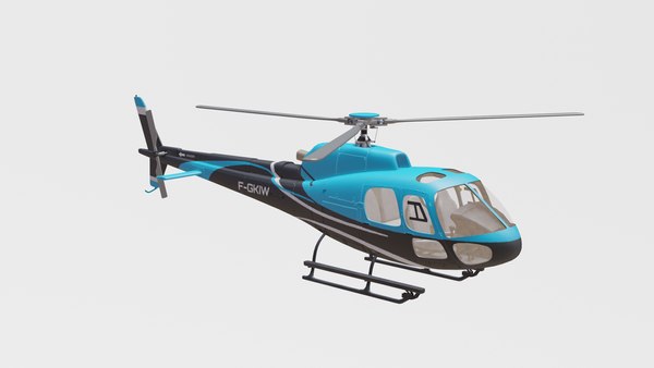 3D as350 helicopter - TurboSquid 1780952