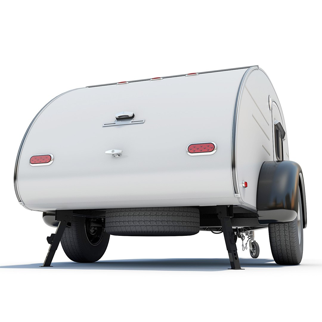 3d Model Teardrop Trailer