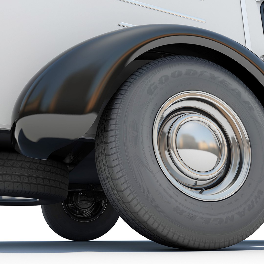 3d Model Teardrop Trailer