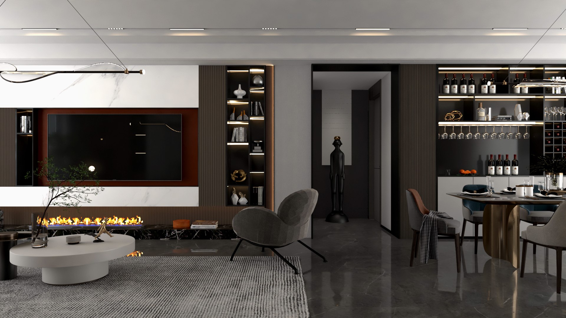 Modern Interior Design 012 3D Model - TurboSquid 2093955