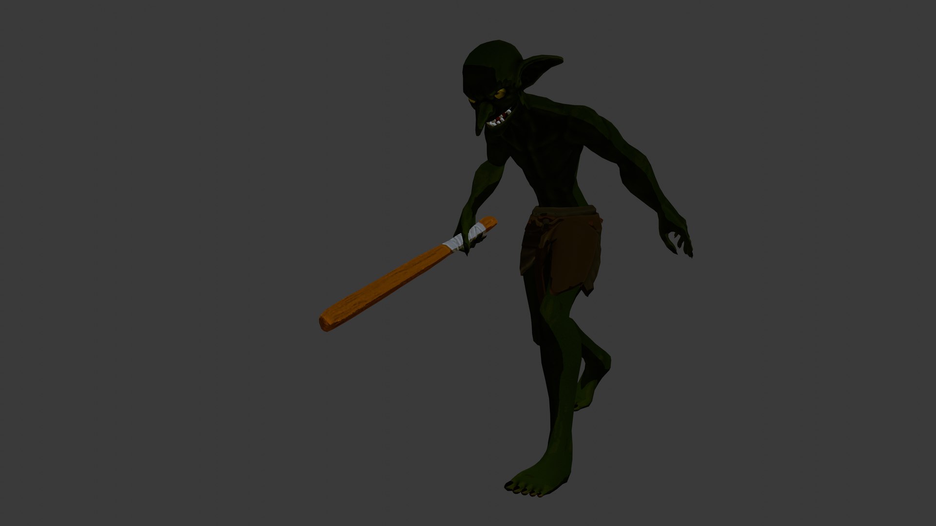 Goblin Rig Animations 3D - TurboSquid 1480519