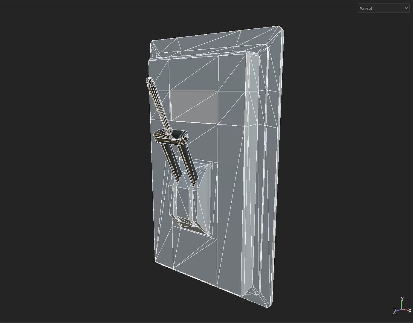 Lever 3D Model - TurboSquid 2371135