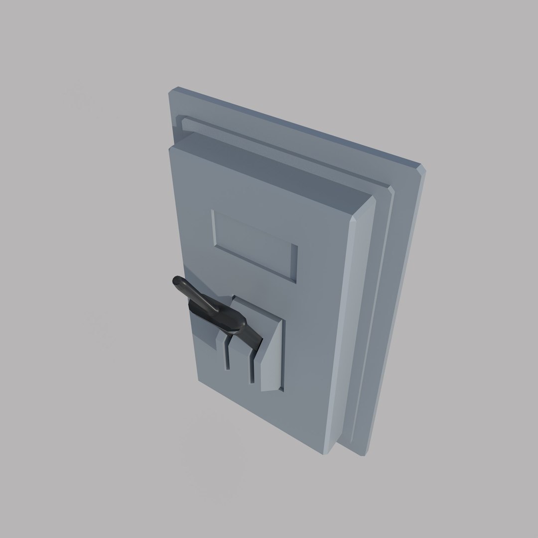 Lever 3D Model - TurboSquid 2371135