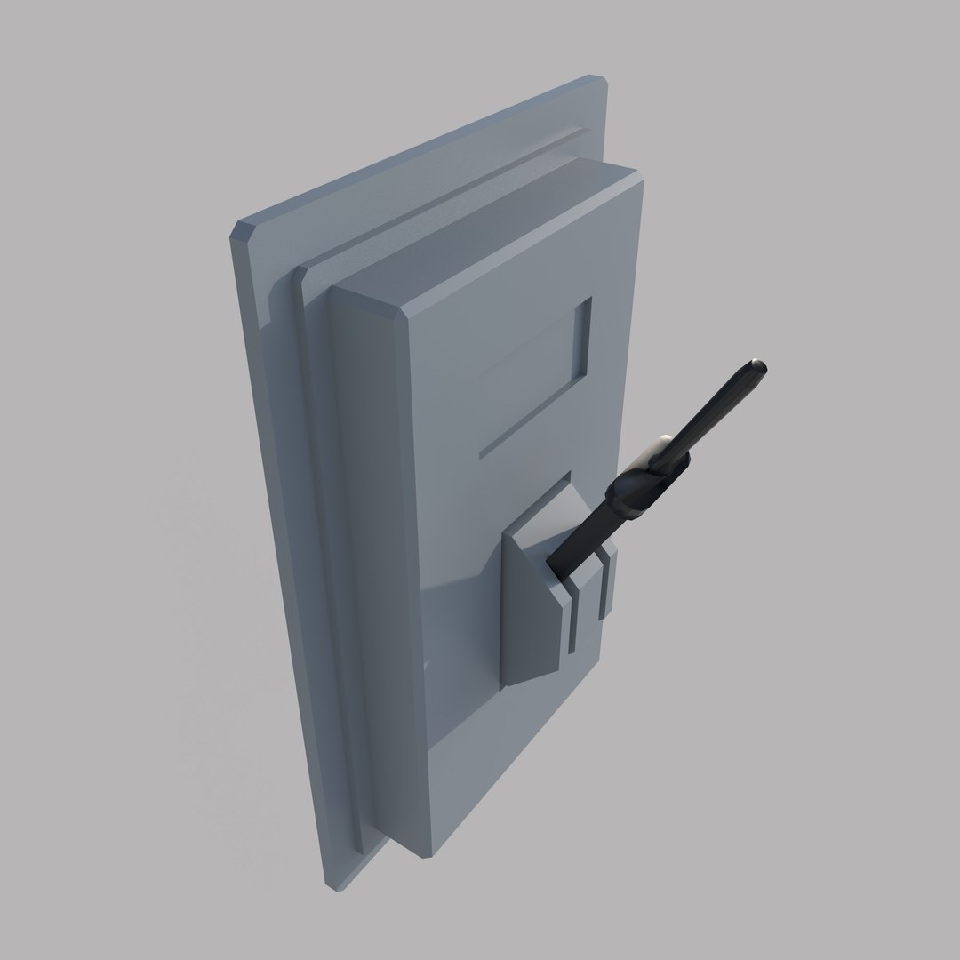 Lever 3D Model - TurboSquid 2371135