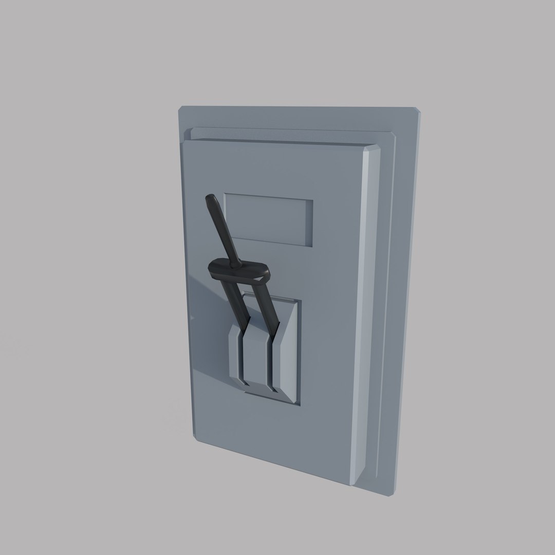 Lever 3D Model - TurboSquid 2371135