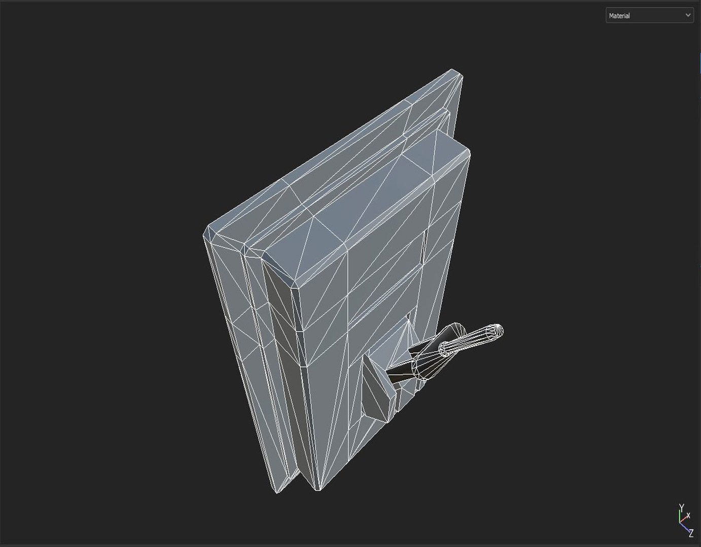 Lever 3D Model - TurboSquid 2371135