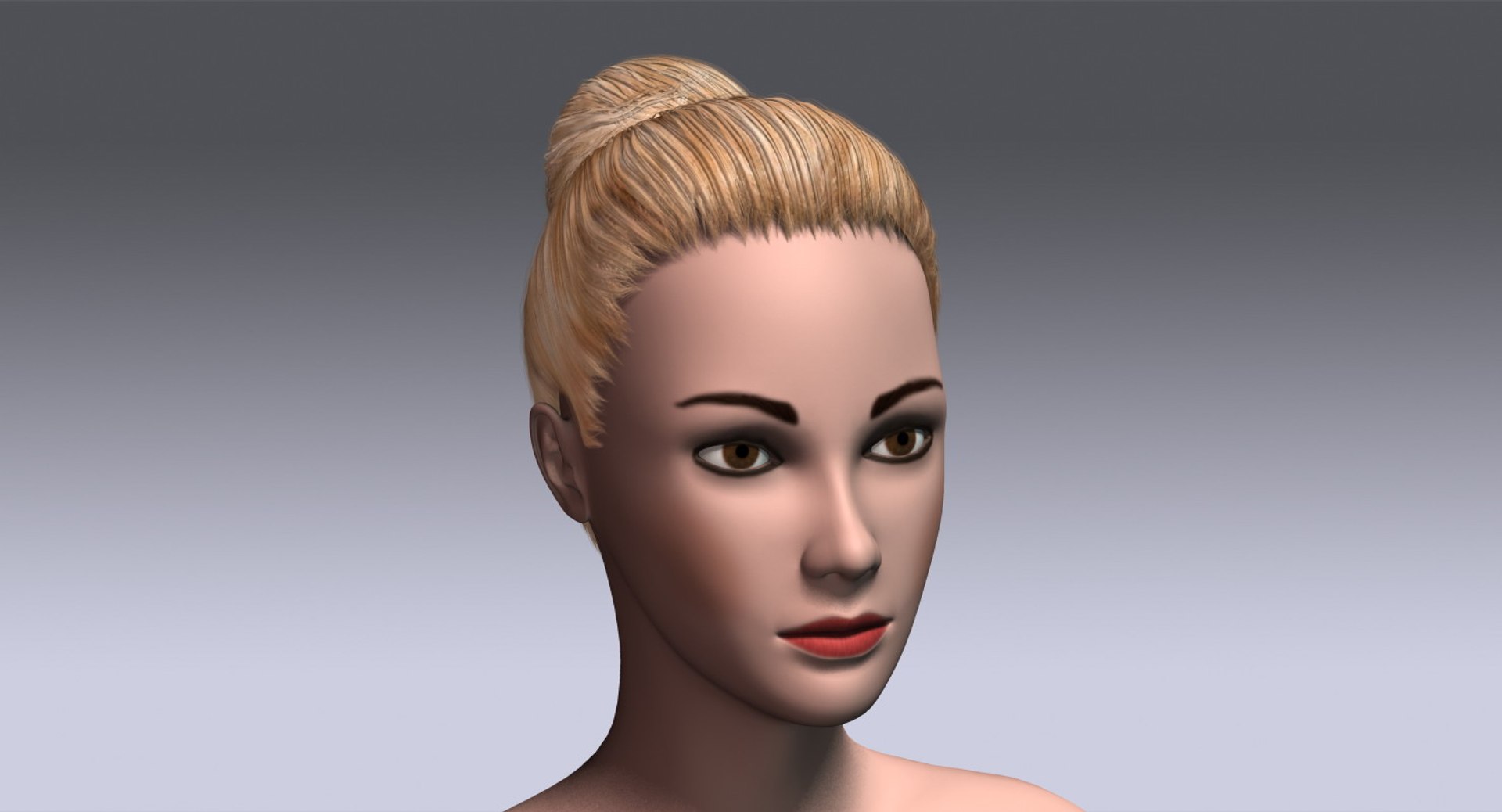 3D hairstyle 15 hair - TurboSquid 1368142