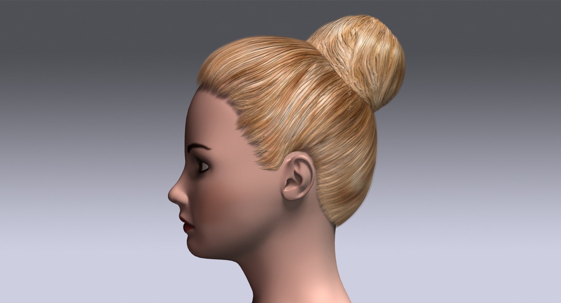 3D hairstyle 15 hair - TurboSquid 1368142