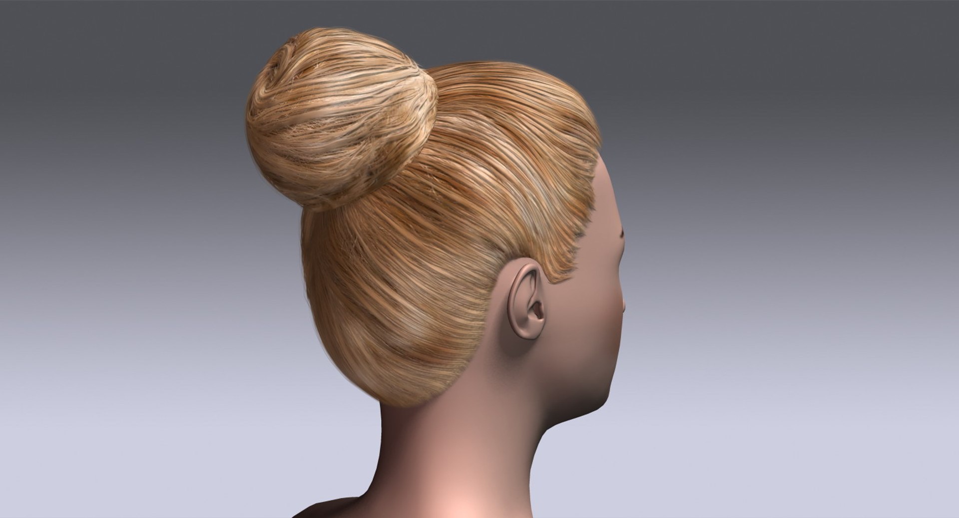 3D hairstyle 15 hair - TurboSquid 1368142