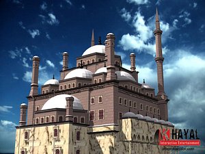 3D Mosque Of Muhammad Ali Models - Browse & Download Formats - TurboSquid
