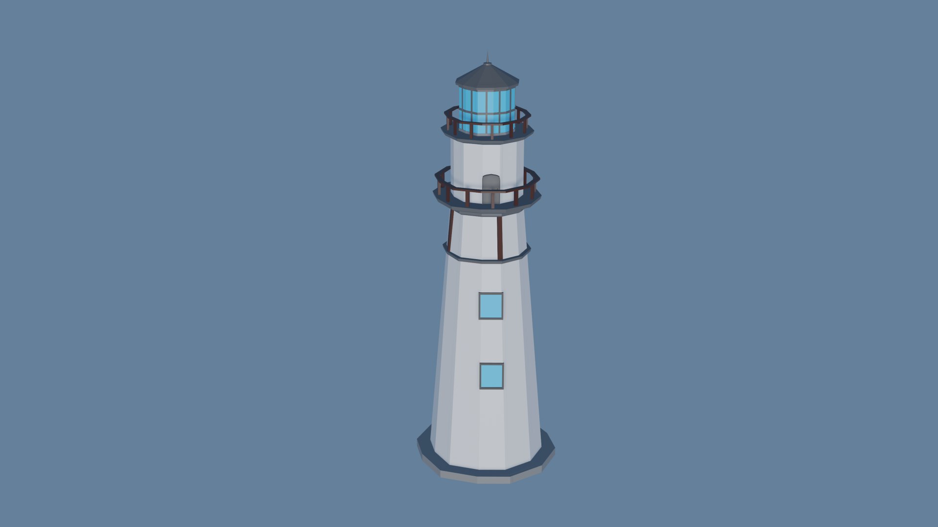 Low Poly Lighthouse 3D - TurboSquid 2020667