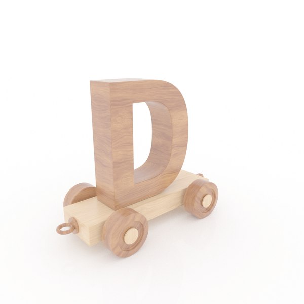 Letter d car 3D model - TurboSquid 1559558