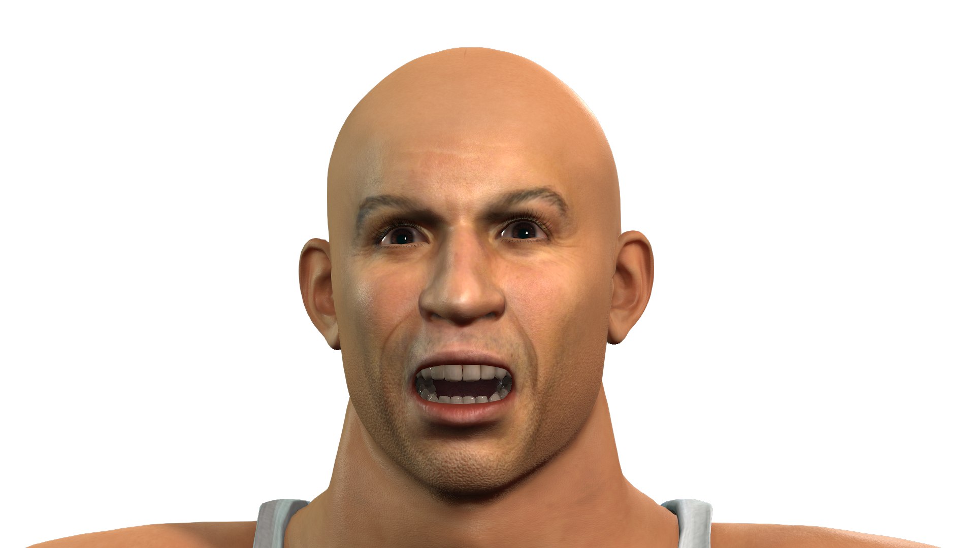 Character Design Vin Diesel 3D Model - TurboSquid 1547203
