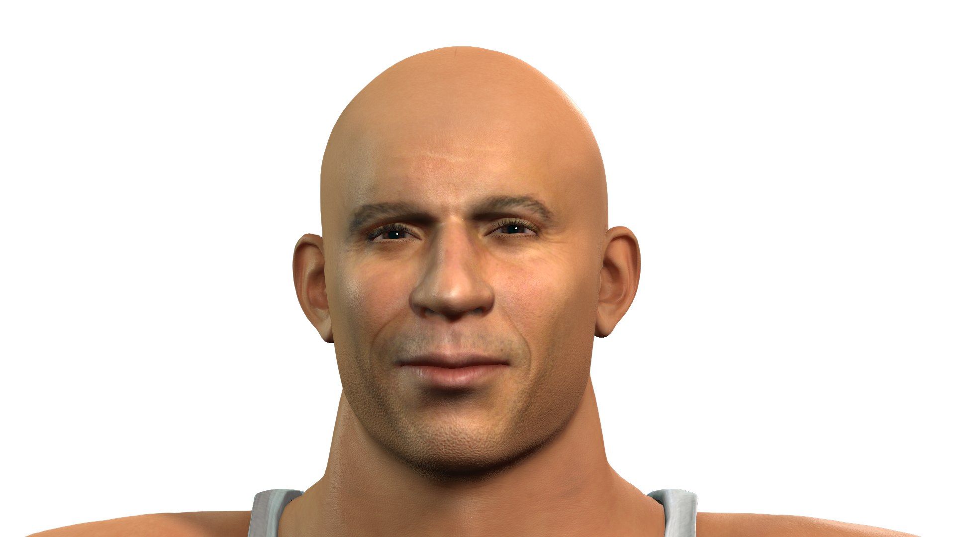 Character Design Vin Diesel 3D Model - TurboSquid 1547203