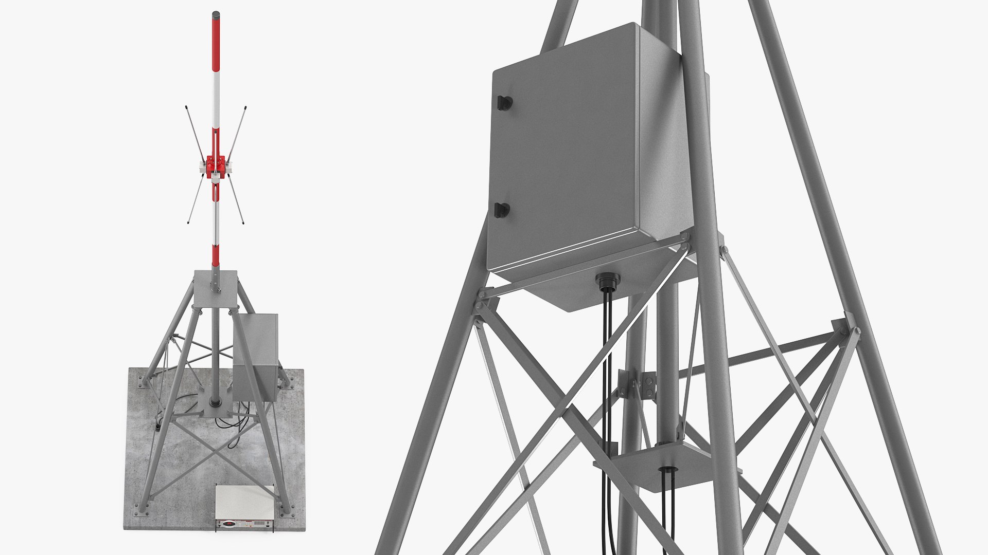 Rhotheta rt 1000 vhf 3D model - TurboSquid 1632645