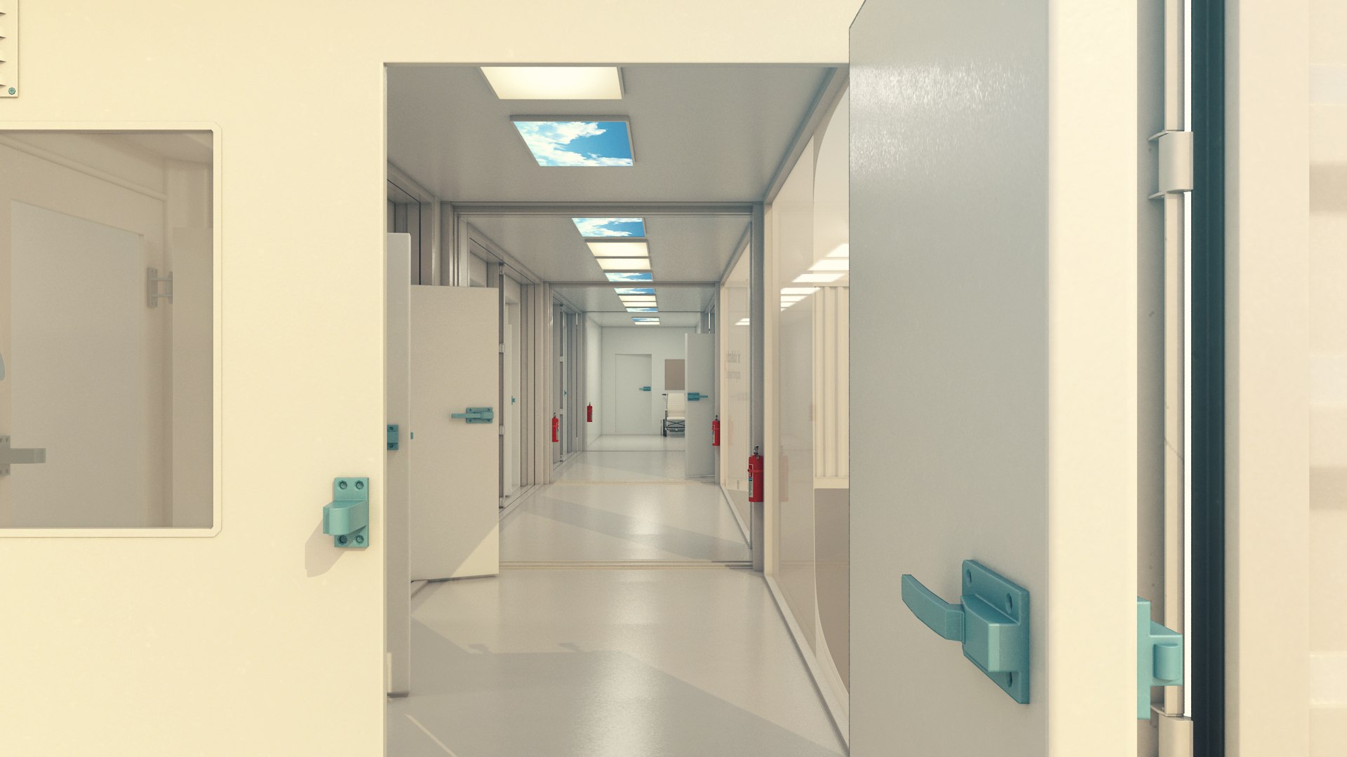 Modular Hospital 3D Model - TurboSquid 1686795