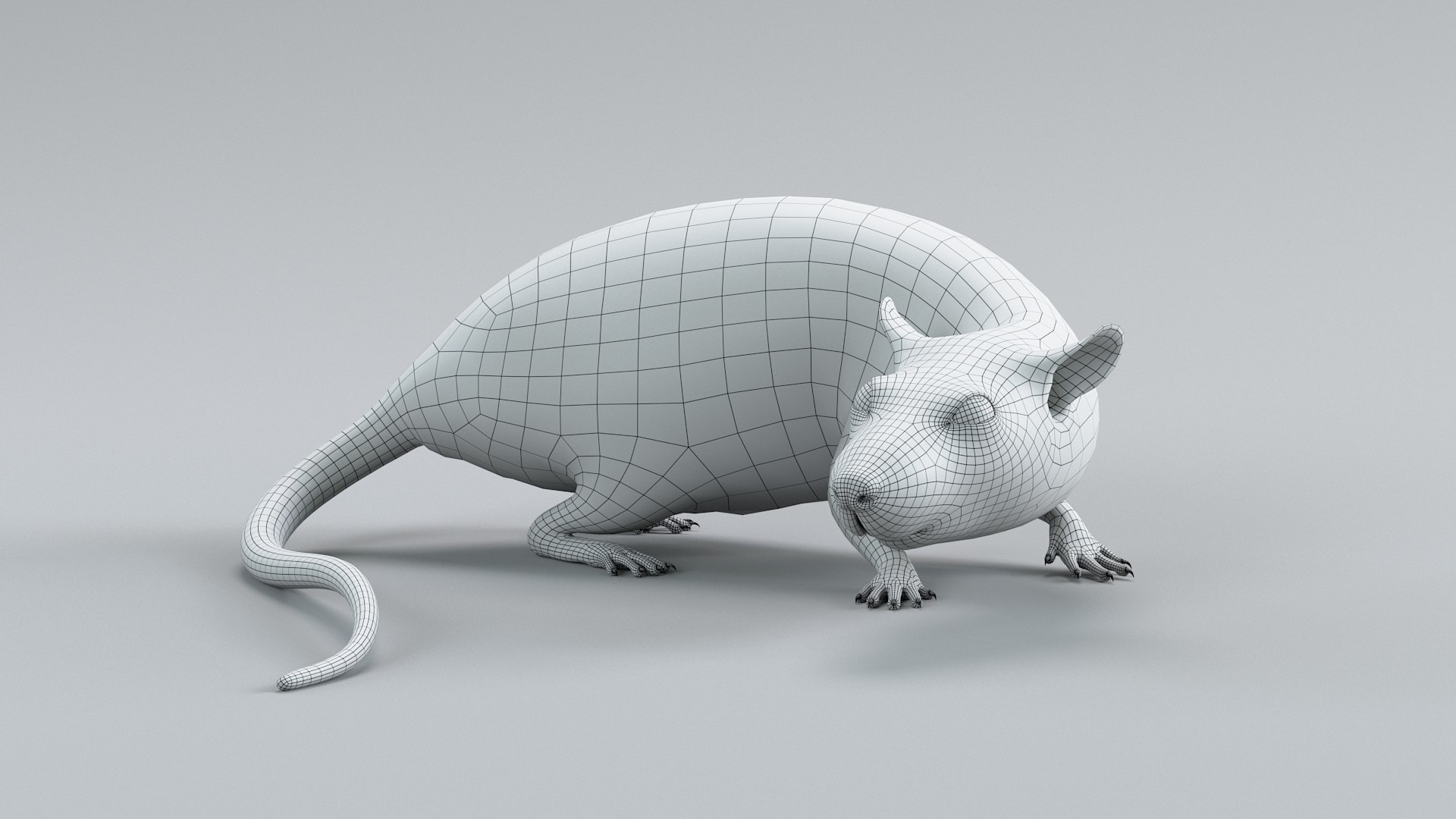 3D Model Decorative Rat Rigged Xgen - TurboSquid 2371987