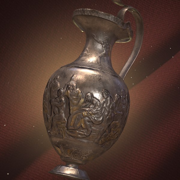 gallon jug 3d obj