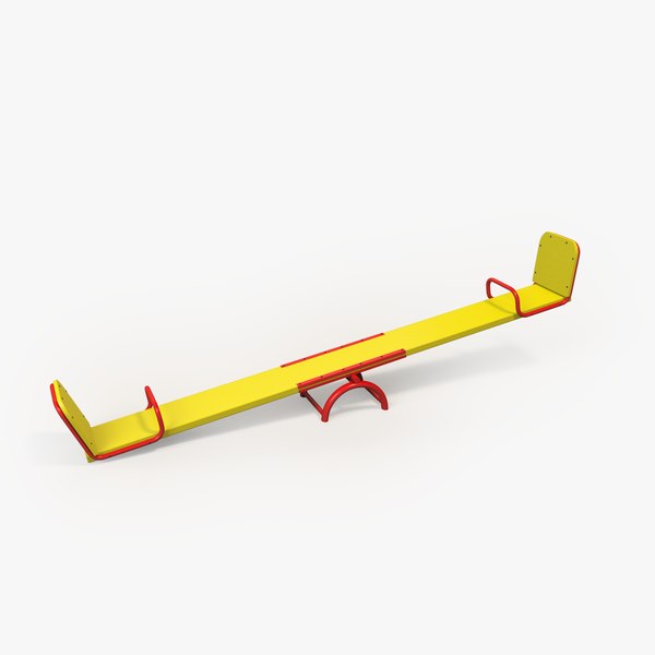 3D Teeter-Totter Models | TurboSquid