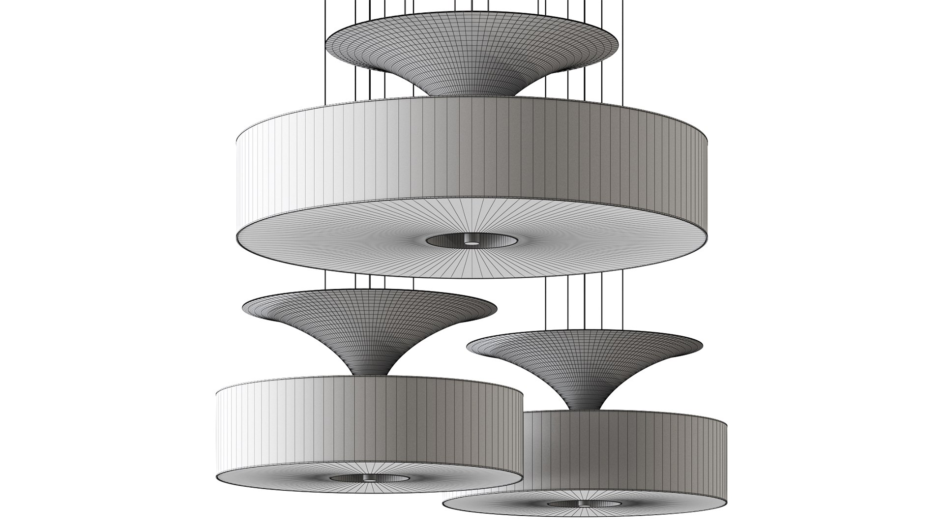 Airwave by Ilfari Pendant Lamp 3D model - TurboSquid 2106232