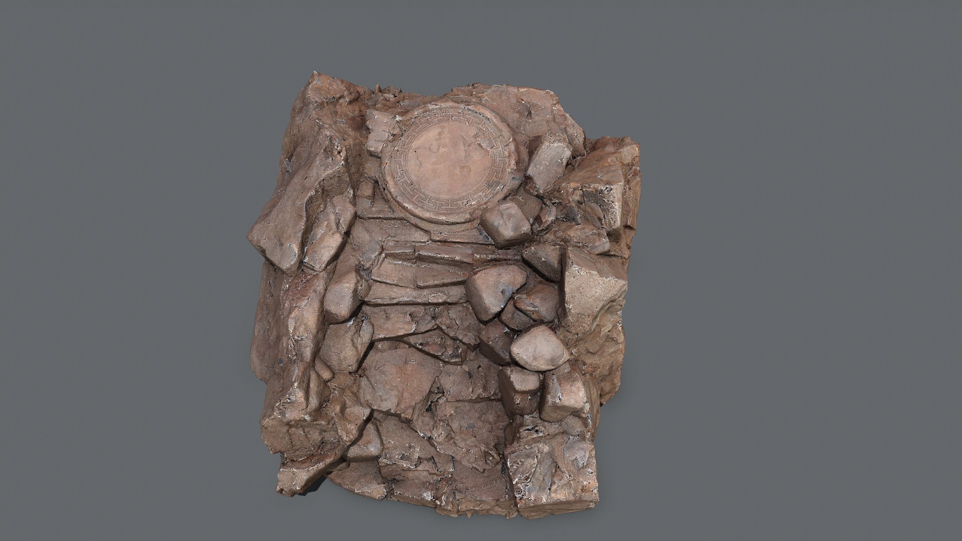 Old Temple - TurboSquid 2289981