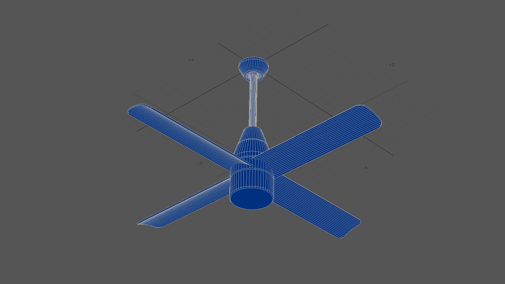 Ceiling Fan 3D - TurboSquid 2110365