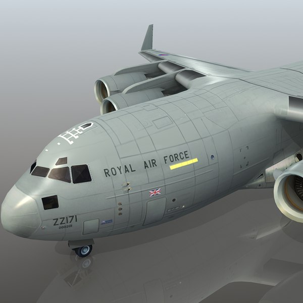 3d c-17 globemaster iii model