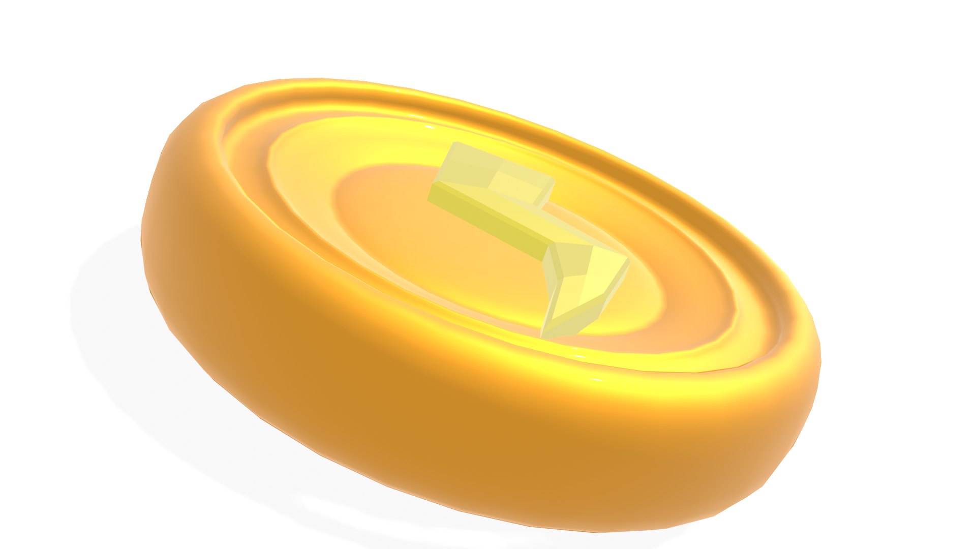 Token Spell Lightning 3D Model - TurboSquid 1687207