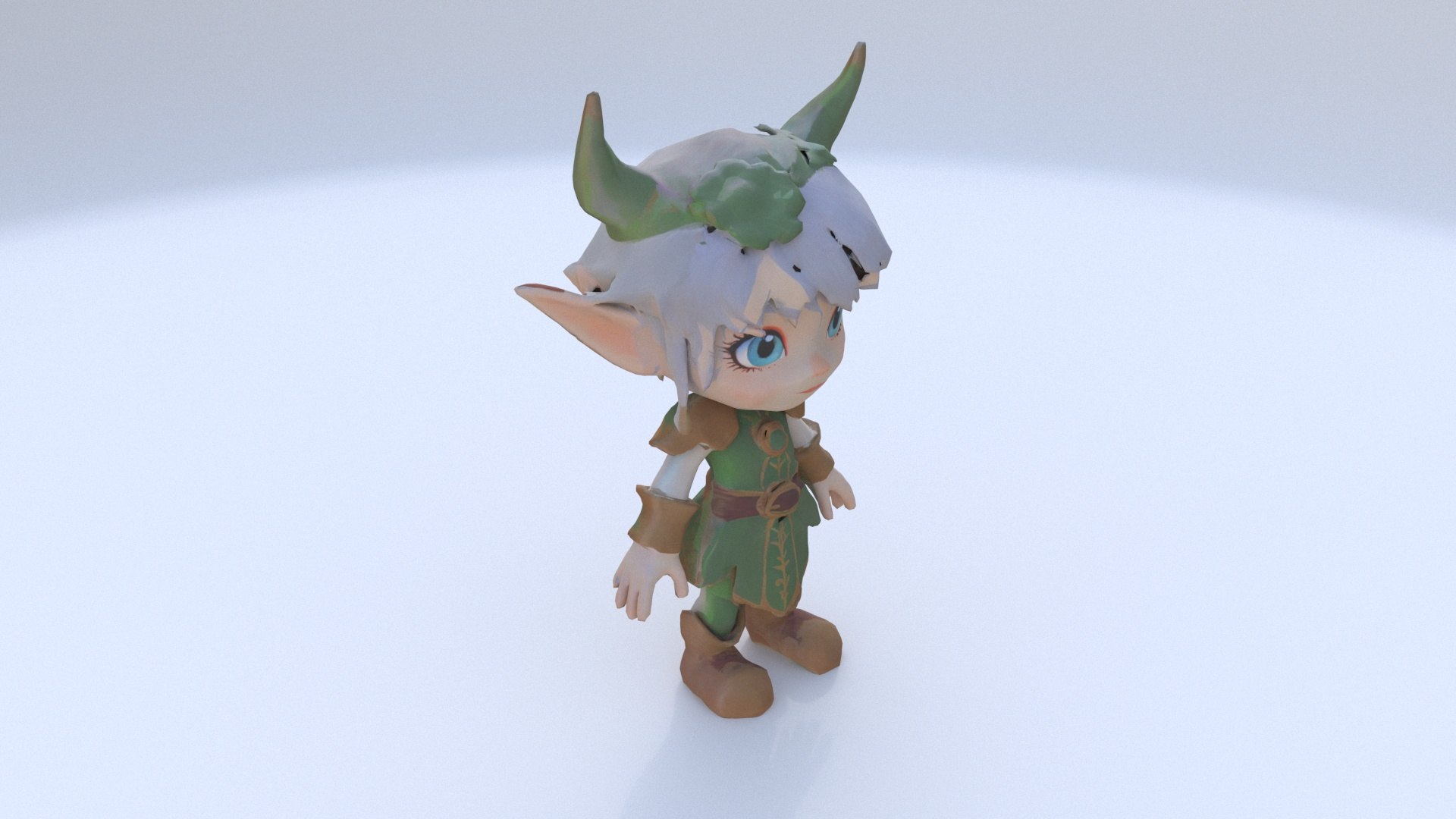 Elf 1 3D Model - TurboSquid 2331276