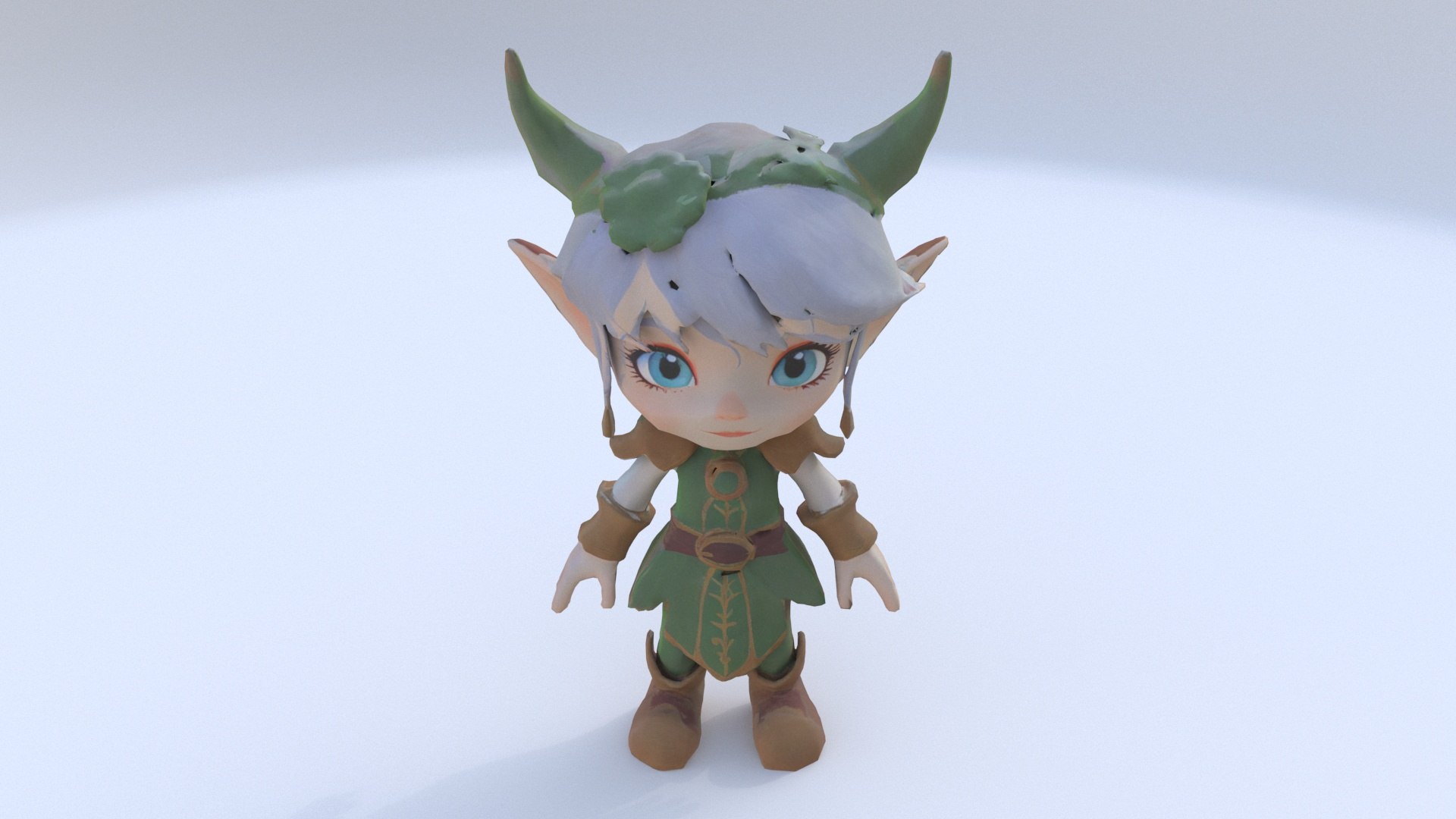 Elf 1 3D Model - TurboSquid 2331276