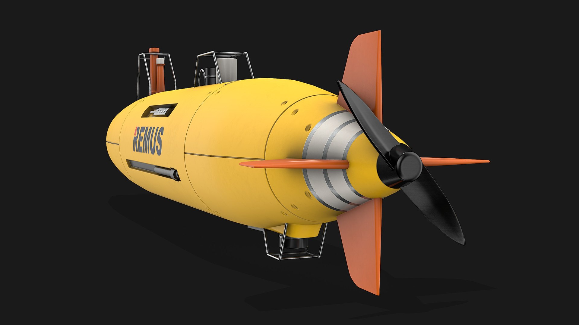 REMUS 6000 Unmanned Underwater Vehicle 3D Model - TurboSquid 2166194